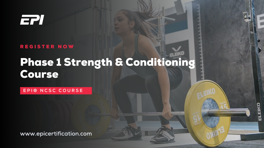 Phase 1 Strength & Conditioning Course